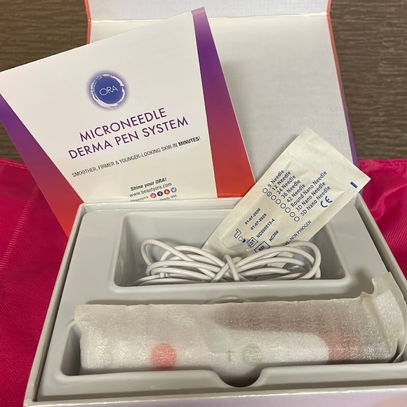 Skincare | Ora Electric Microneedle Derma Pen System Kit | Poshmark